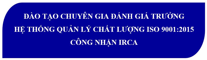 khoá chuyên gia đánh giá trưởng iso 9001:2015